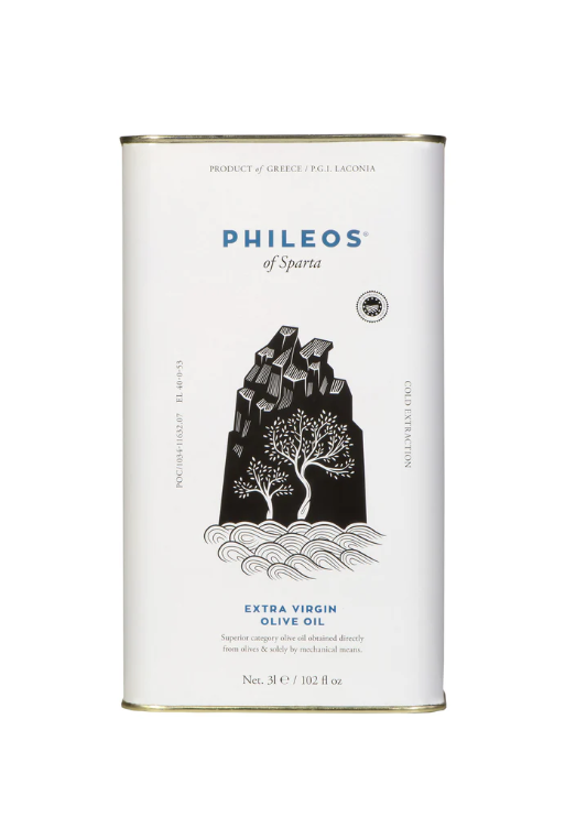 Phileos EVOO Olive Oil 4/3 Ltr - Athenian Foods